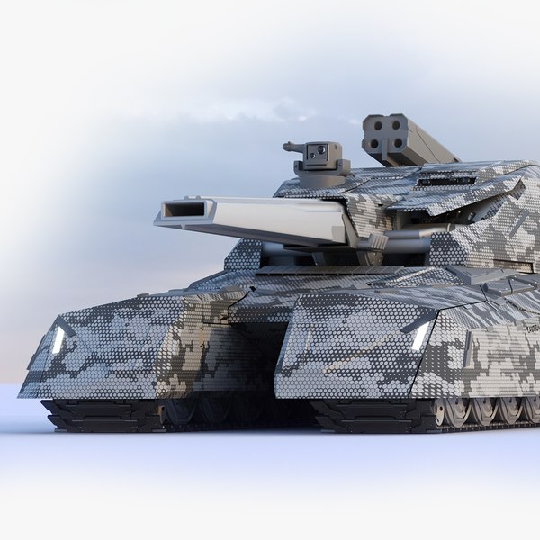 Science Fiction Tank 3D Models for Download | TurboSquid