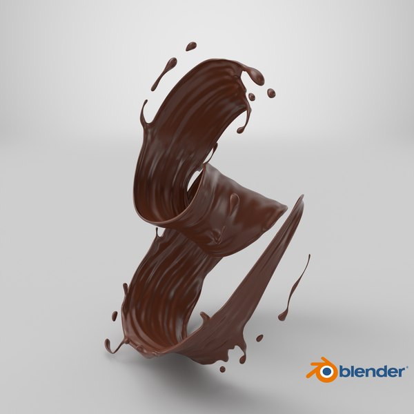 modelo 3d Salpicaduras de chocolate gratis 003 gratis - TurboSquid 2268678
