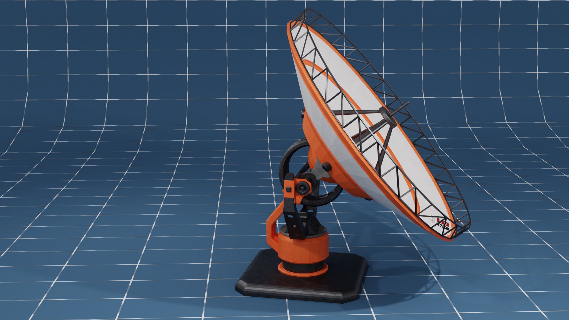 3D MARS SciFi Radio Telescope Model - TurboSquid 2222661