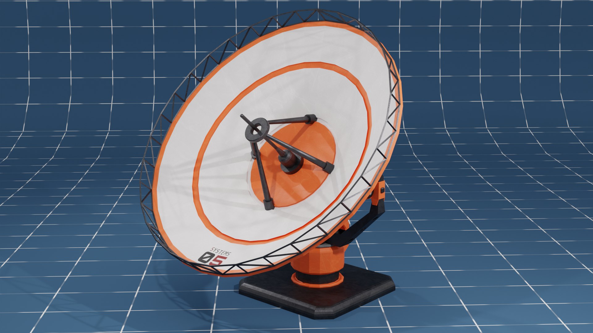 3D MARS SciFi Radio Telescope Model - TurboSquid 2222661