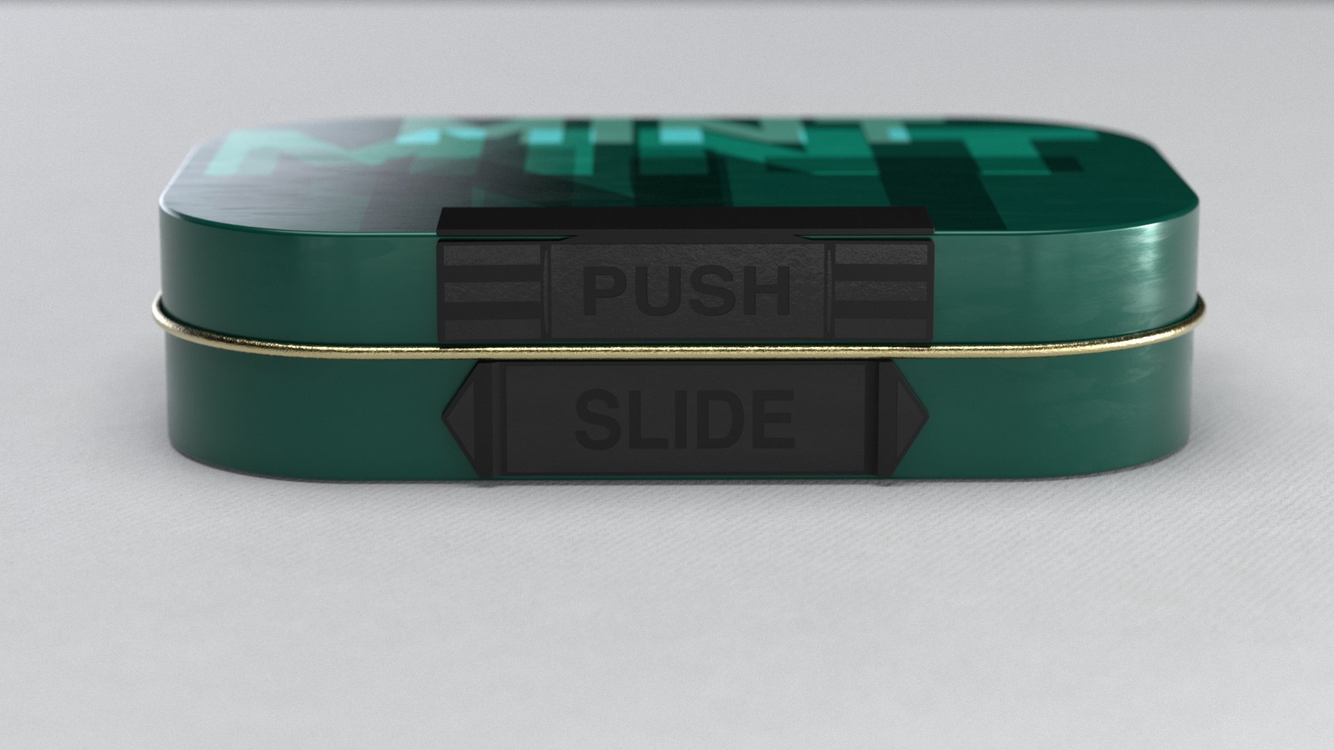 Peppermint Tin Packaging 3D - TurboSquid 1859942