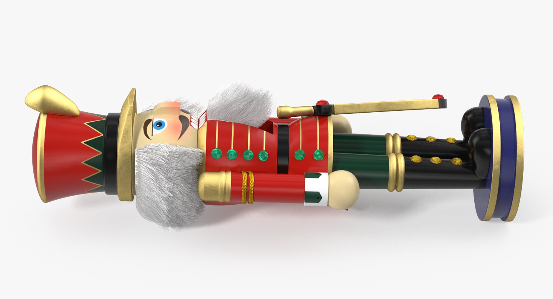 Wooden Nutcracker 3D Model - TurboSquid 1292897