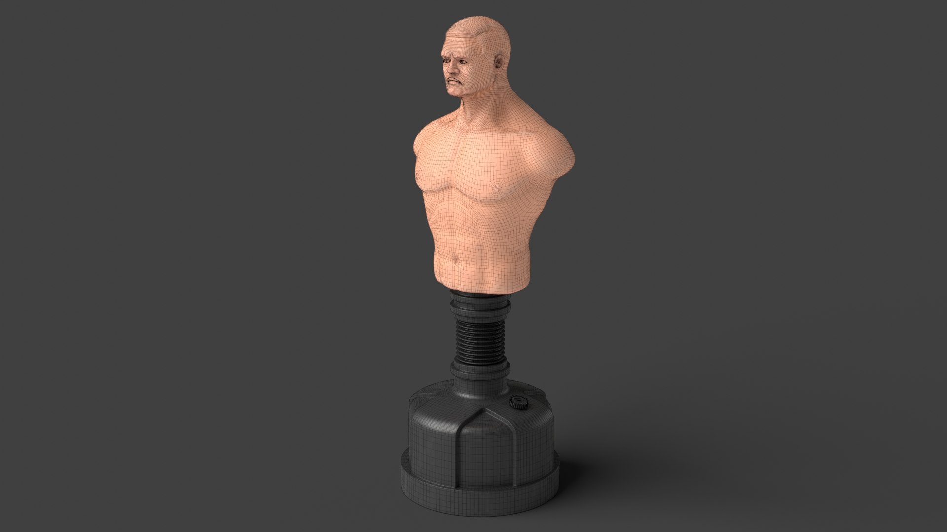 3D Punching Mannequin model - TurboSquid 1905347