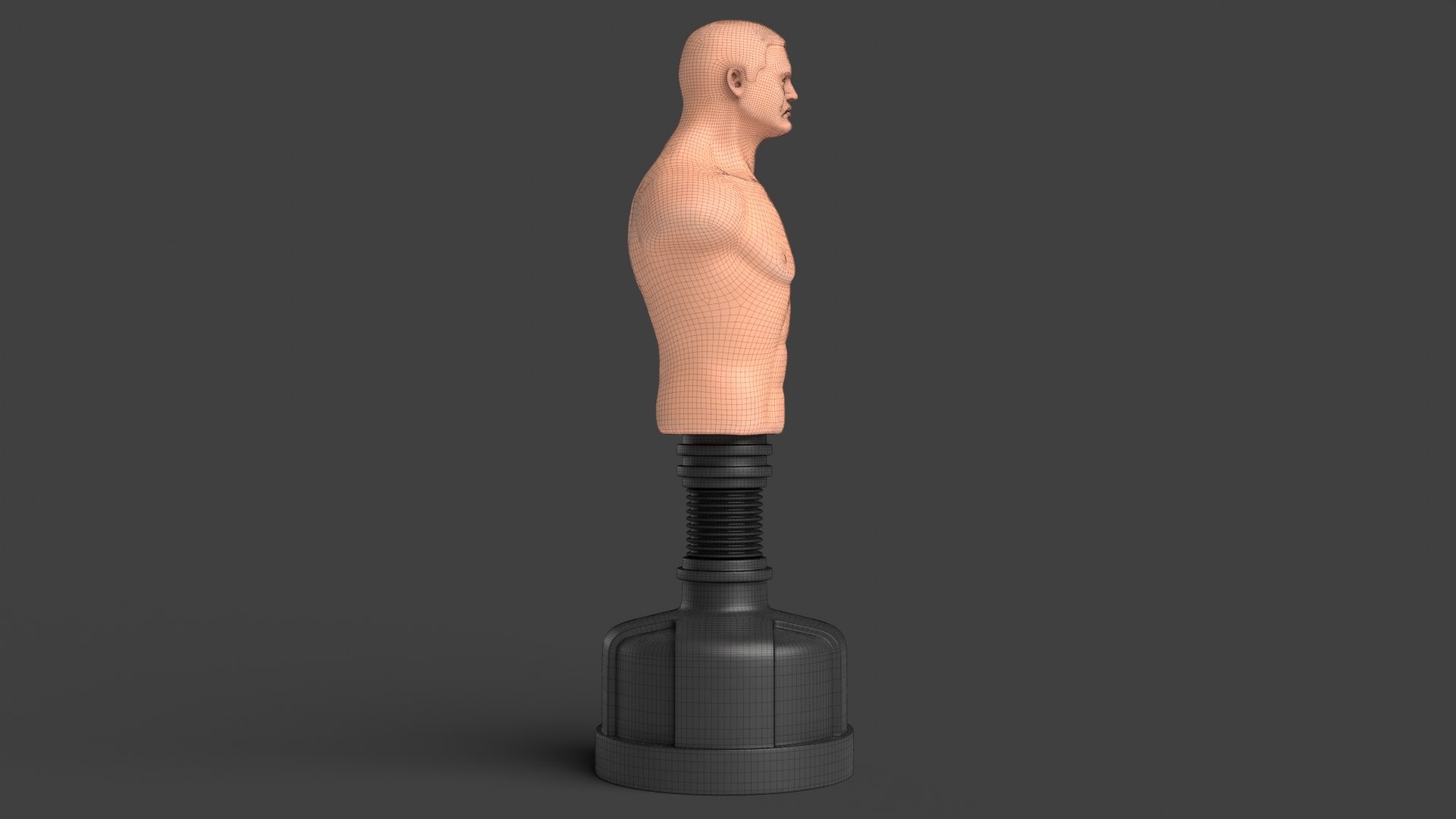 3D Punching Mannequin model - TurboSquid 1905347