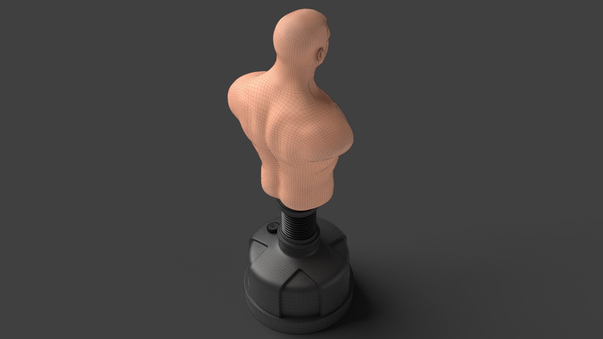 3D Punching Mannequin model - TurboSquid 1905347