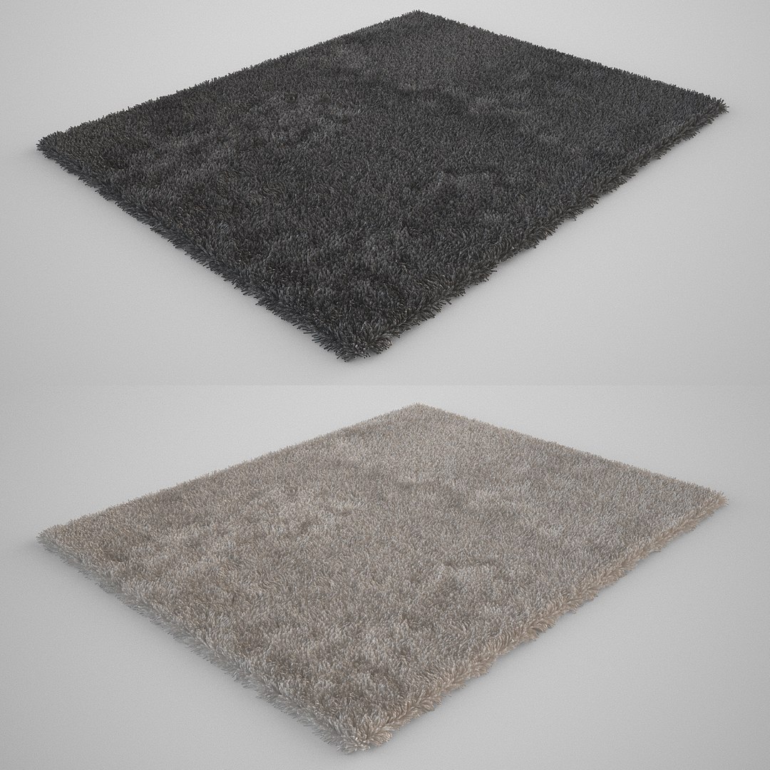 3D Realistic Carpet Rug Fur Model - TurboSquid 643795