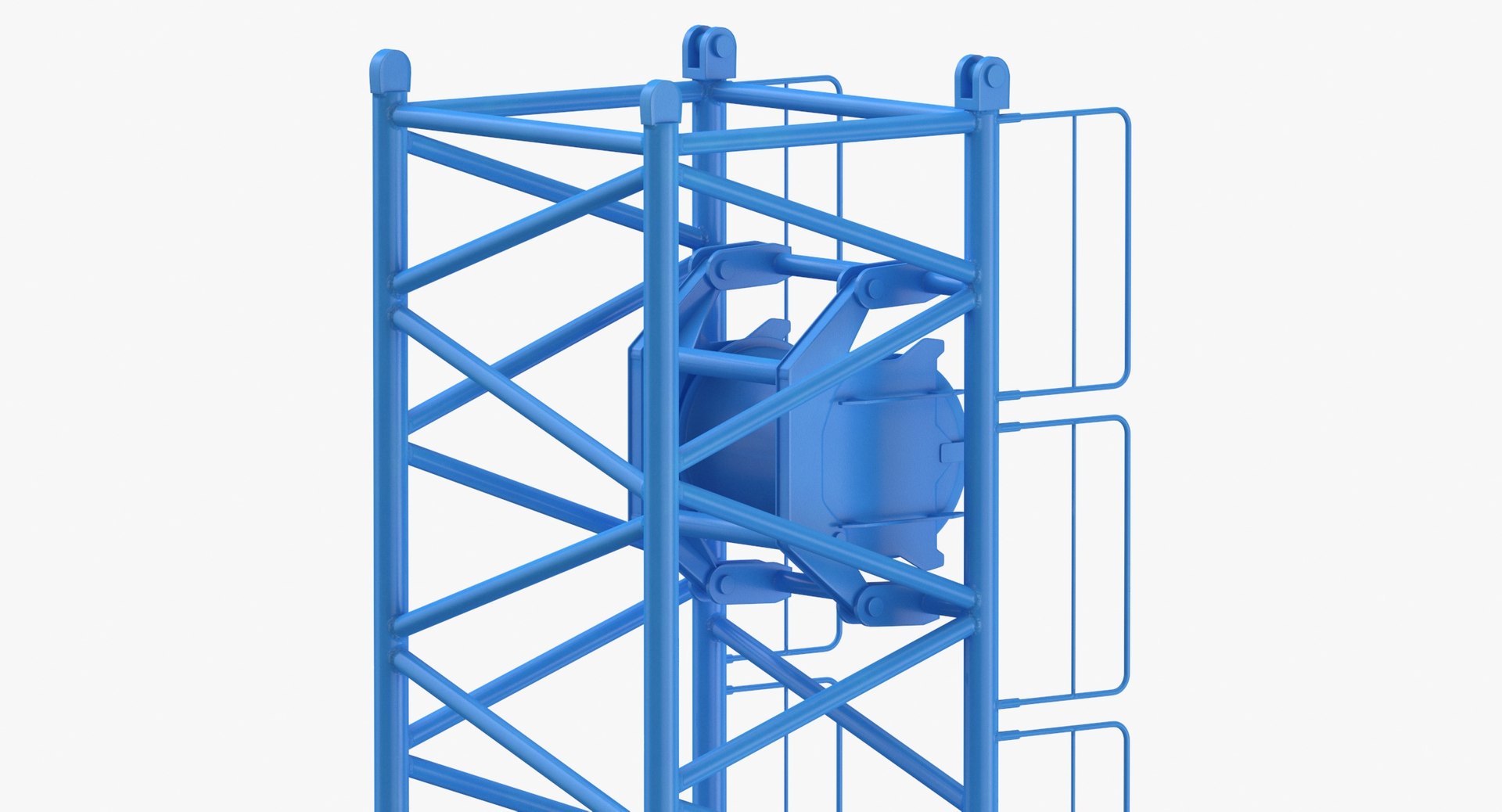 3D Crane S Pivot Section Model - TurboSquid 1692496