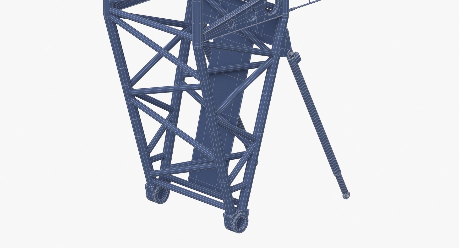 3D Crane S Pivot Section Model - TurboSquid 1692496