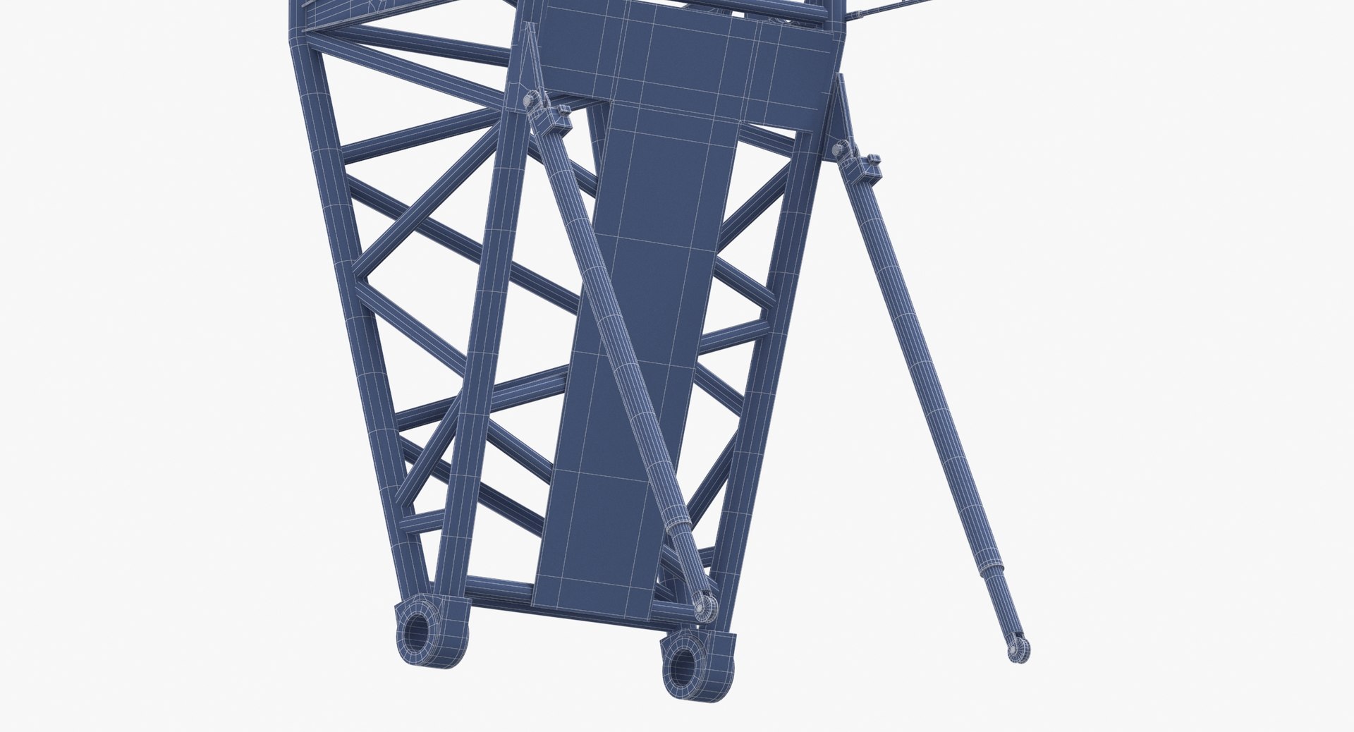 3D Crane S Pivot Section Model - TurboSquid 1692496