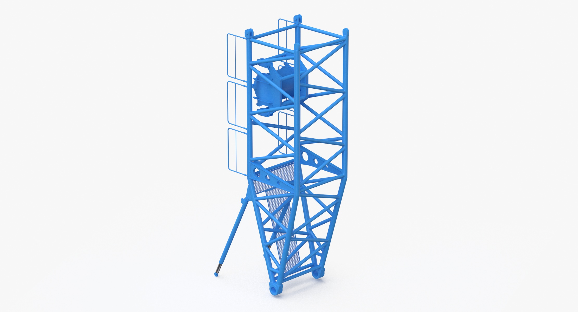 3D crane s pivot section model - TurboSquid 1692496
