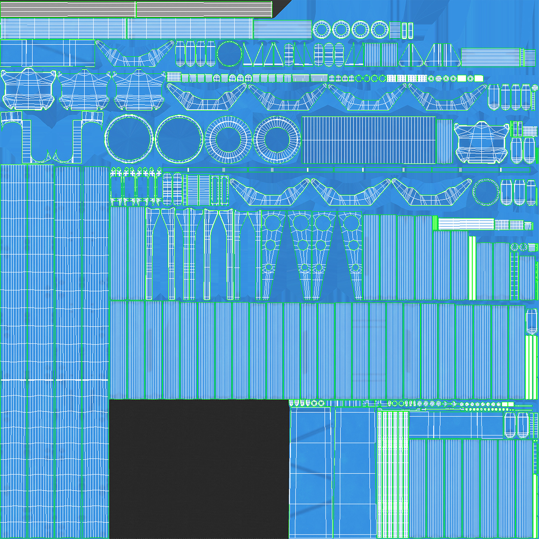 3D crane s pivot section model - TurboSquid 1692496