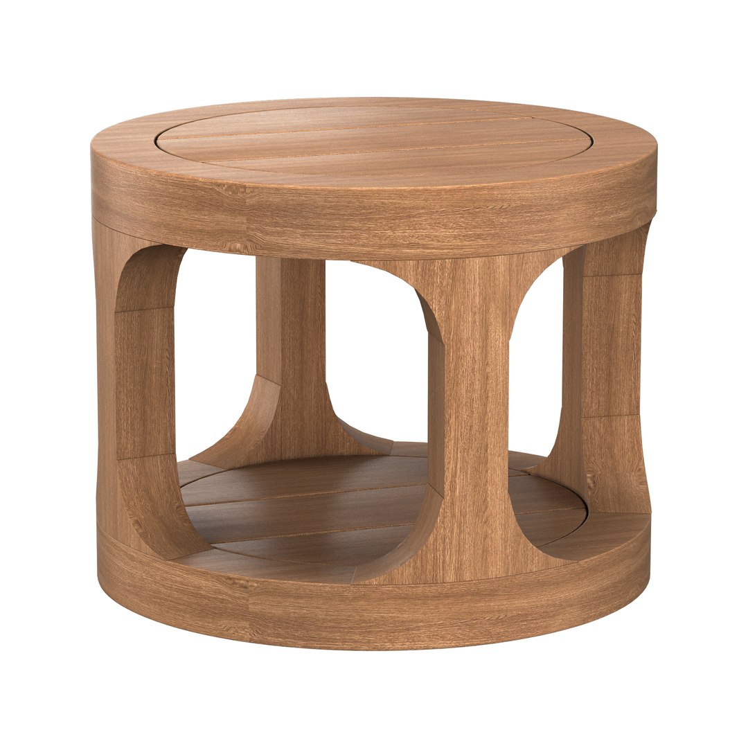 CASSALE ROUND SIDE TABLE 3D Model - TurboSquid 1935692