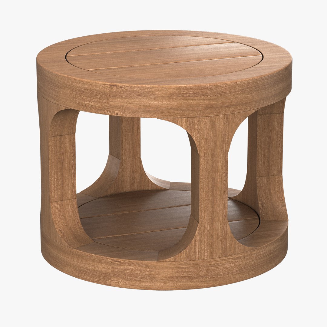 CASSALE ROUND SIDE TABLE 3D Model - TurboSquid 1935692