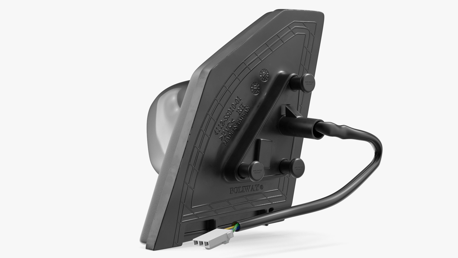 3D Car Passenger Side Mirror Black - TurboSquid 1969602