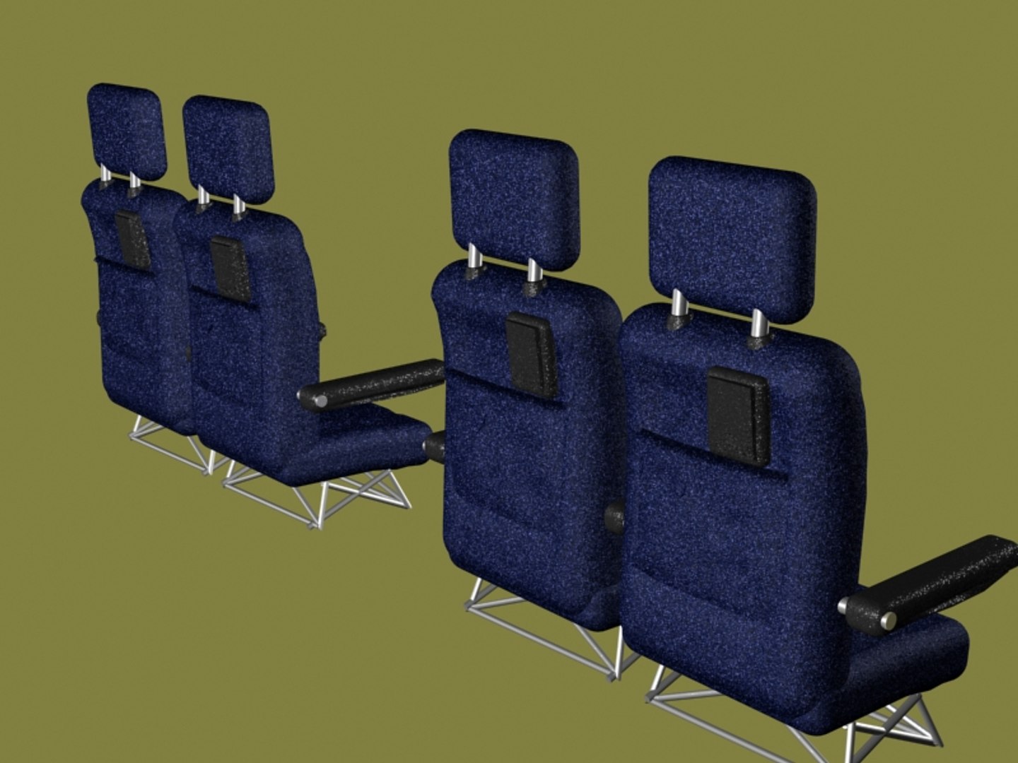 3d Bus Airplane Seat