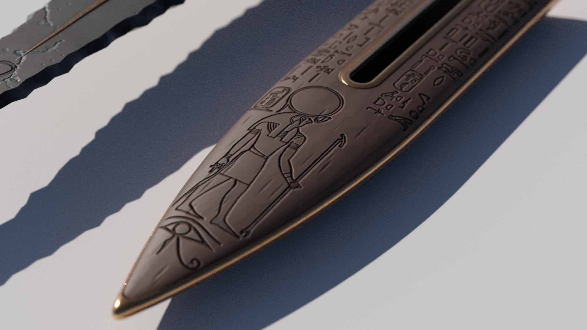 OB 02 Egyptian Necromancer Kit - 02 - Flintstone Dagger Model ...