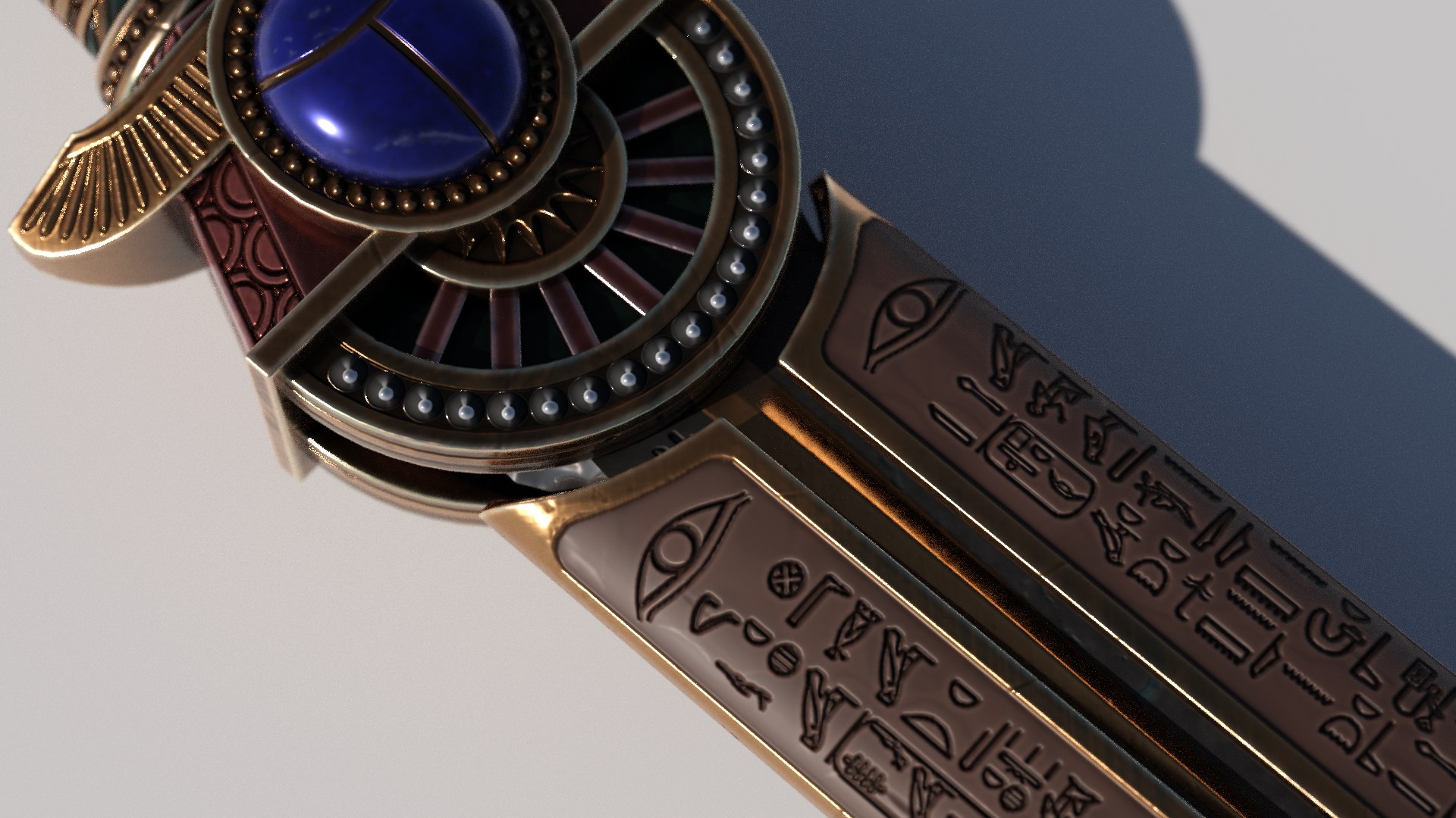 OB 02 Egyptian Necromancer Kit - 02 - Flintstone Dagger Model ...