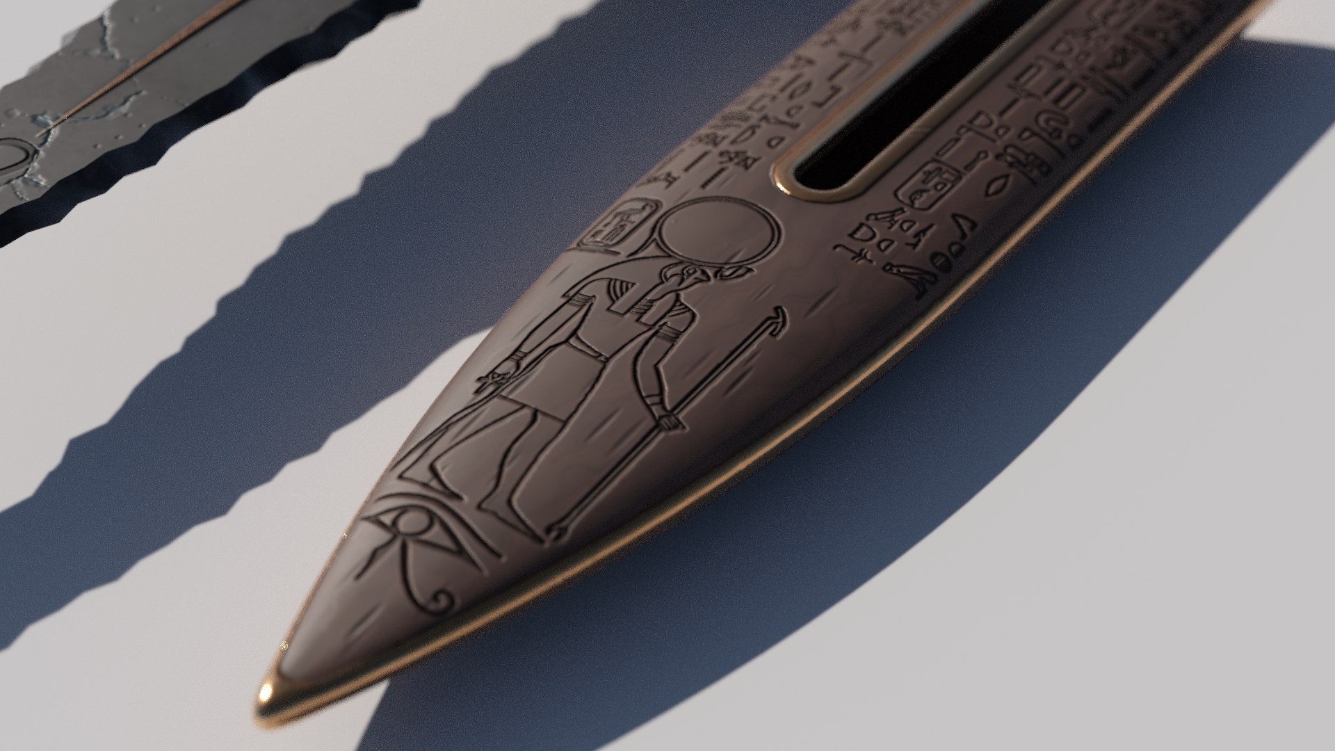 OB 02 Egyptian Necromancer Kit - 02 - Flintstone Dagger Model ...