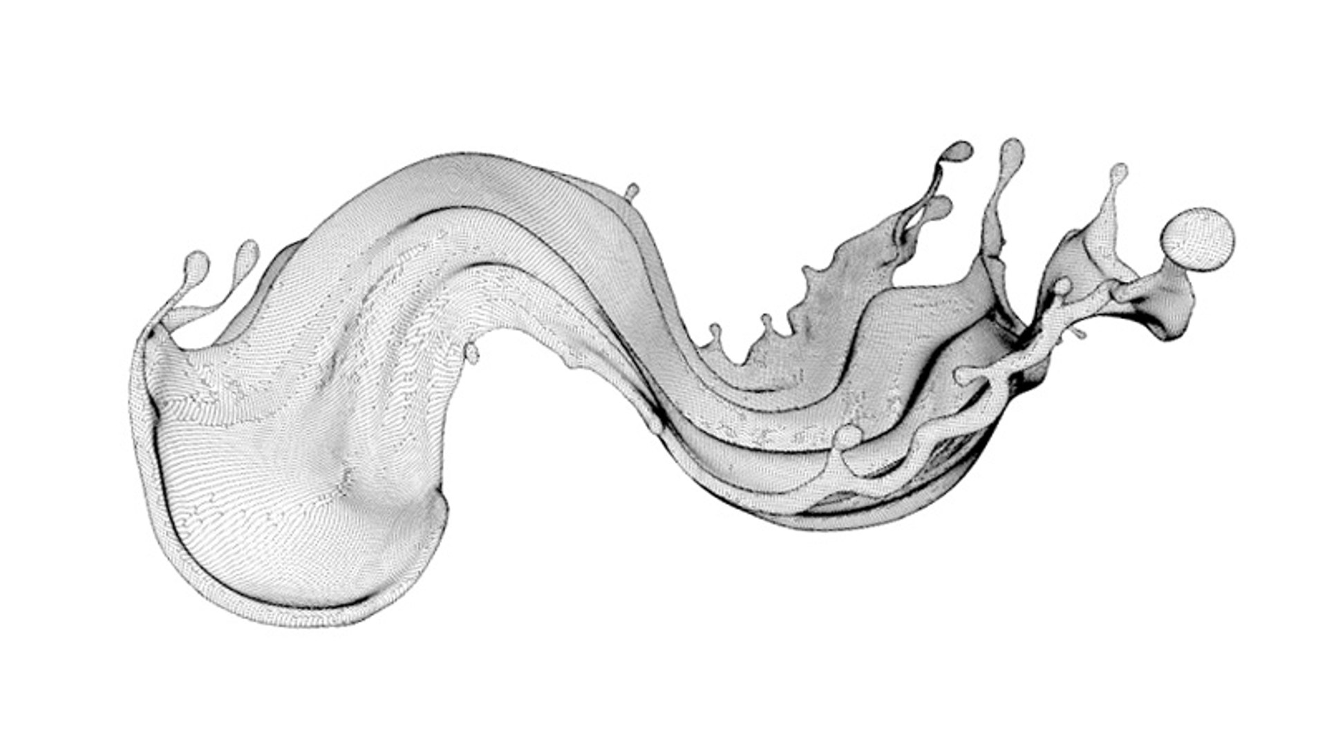Splash liquid 3D model - TurboSquid 1251883