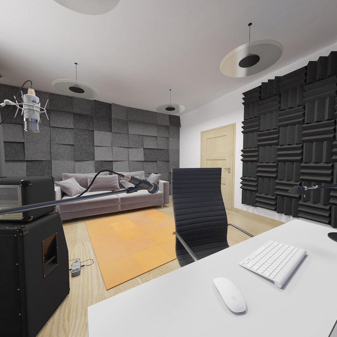 3D Youtuber Room Interior - TurboSquid 1663478