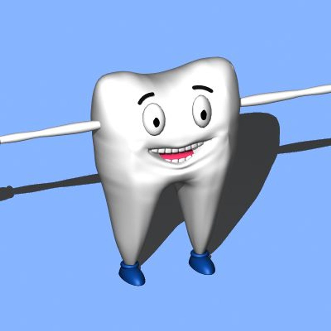 Max Dental Tooth Character