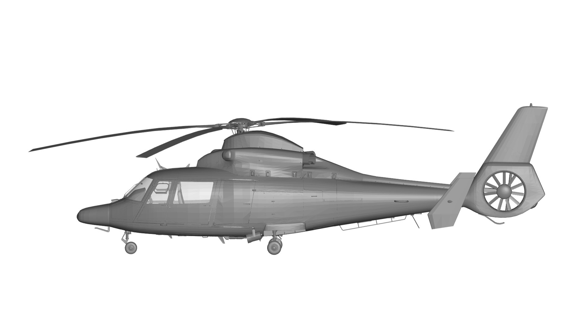 3D Eurocopter AS-365 - TurboSquid 1986845