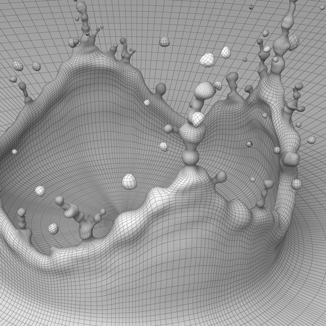 3ds Max Water Splash