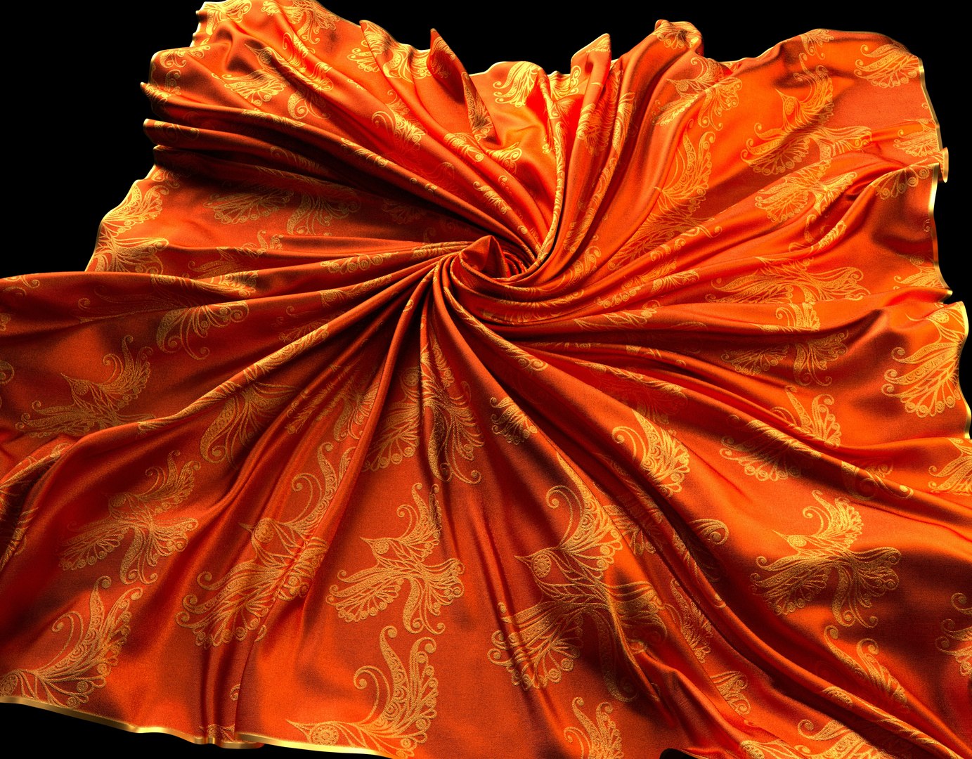 Fabric Animated 3D Model - TurboSquid 2083235