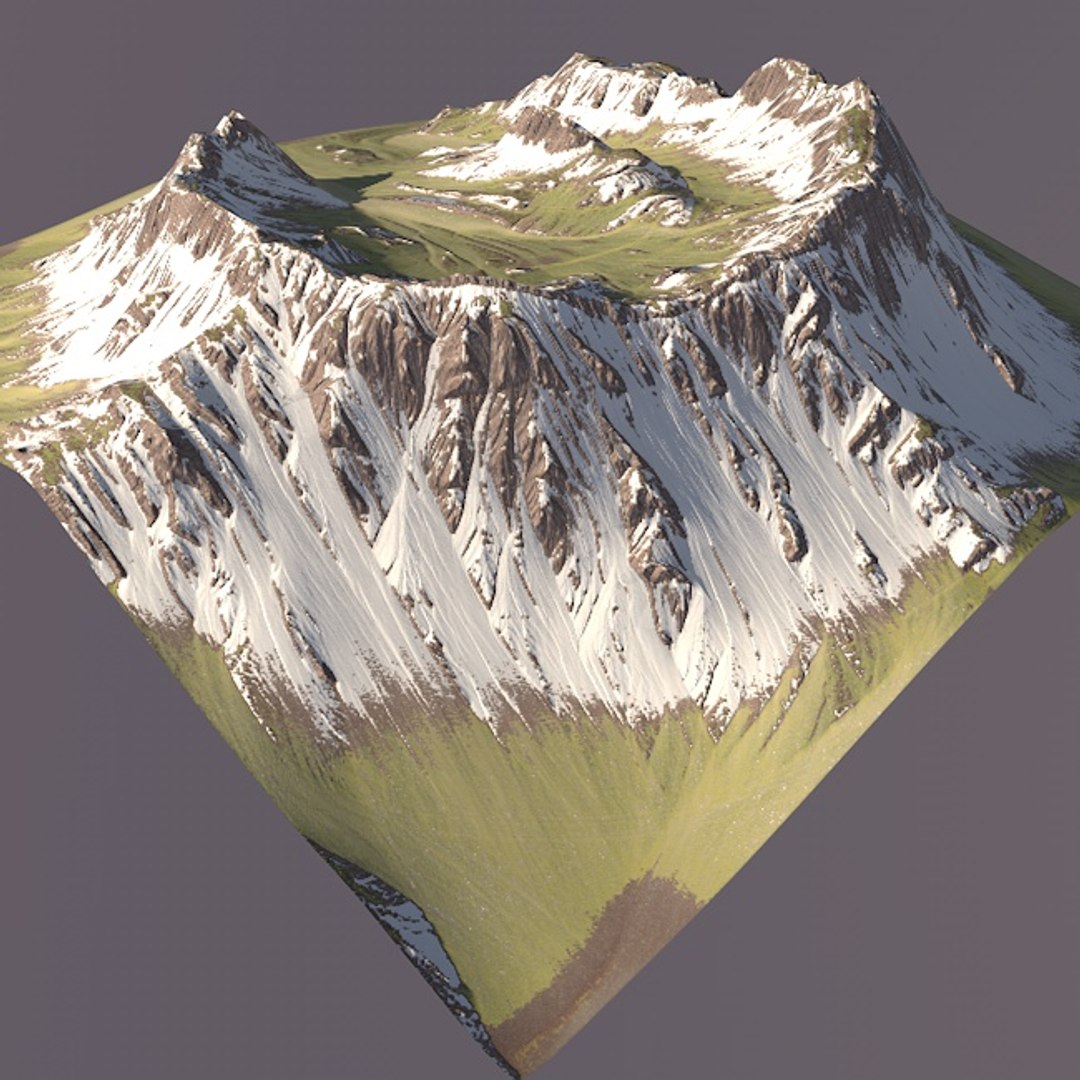 3ds Max Mountain Games Maps