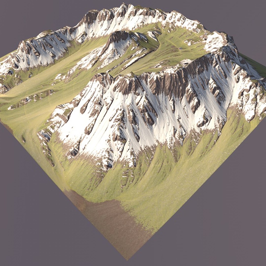 3ds Max Mountain Games Maps