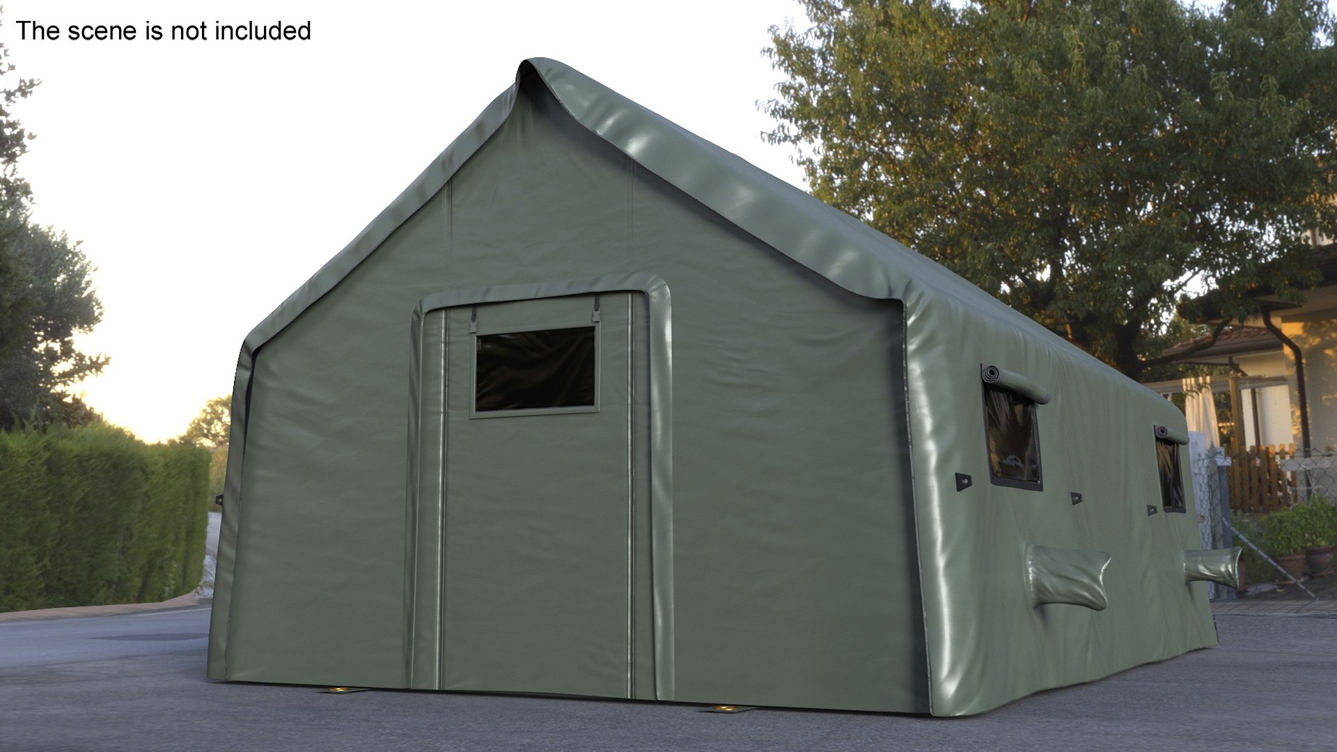 3D Model Portable Medical Tent - TurboSquid 2271647