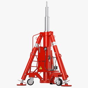 Aircraft Tripod Jack Model - TurboSquid 1252026