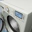 3d model white washing machine