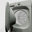 3d model white washing machine