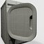 3d model white washing machine