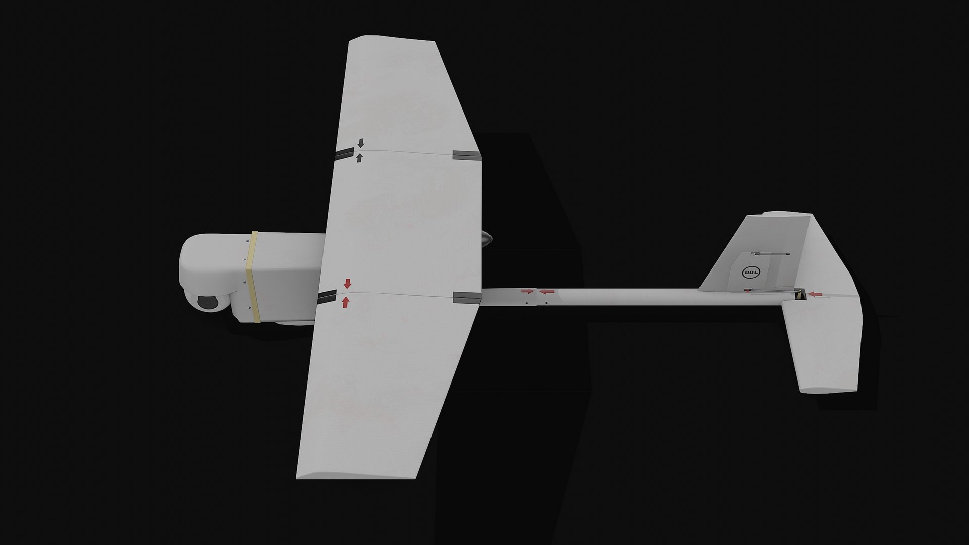 3D Remote Controlled UAV RQ-11 Raven Model - TurboSquid 2252913