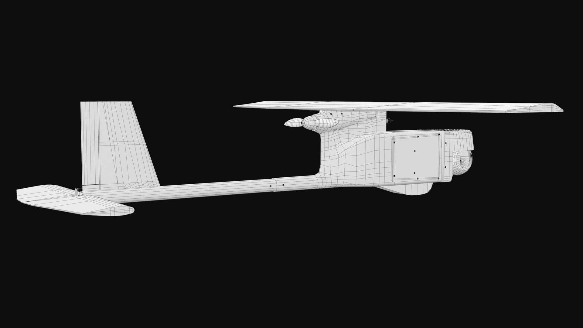 3D Remote Controlled UAV RQ-11 Raven Model - TurboSquid 2252913