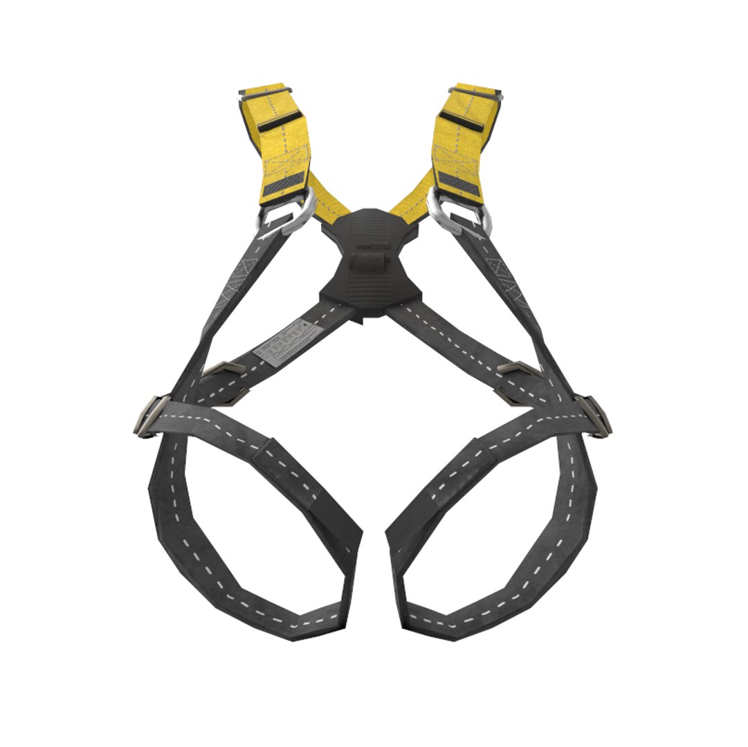 3D Model Safety Harness - TurboSquid 1631471