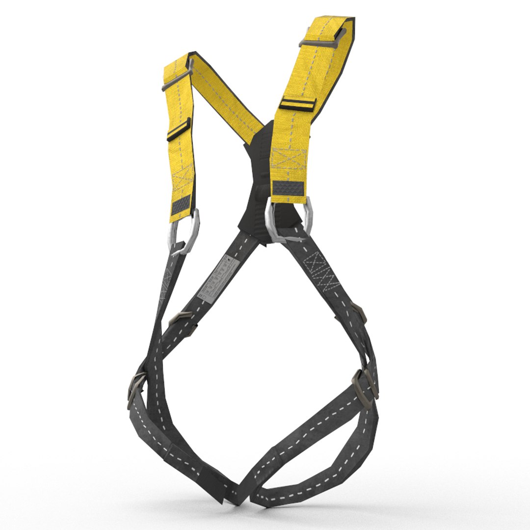 3D Model Safety Harness - TurboSquid 1631471