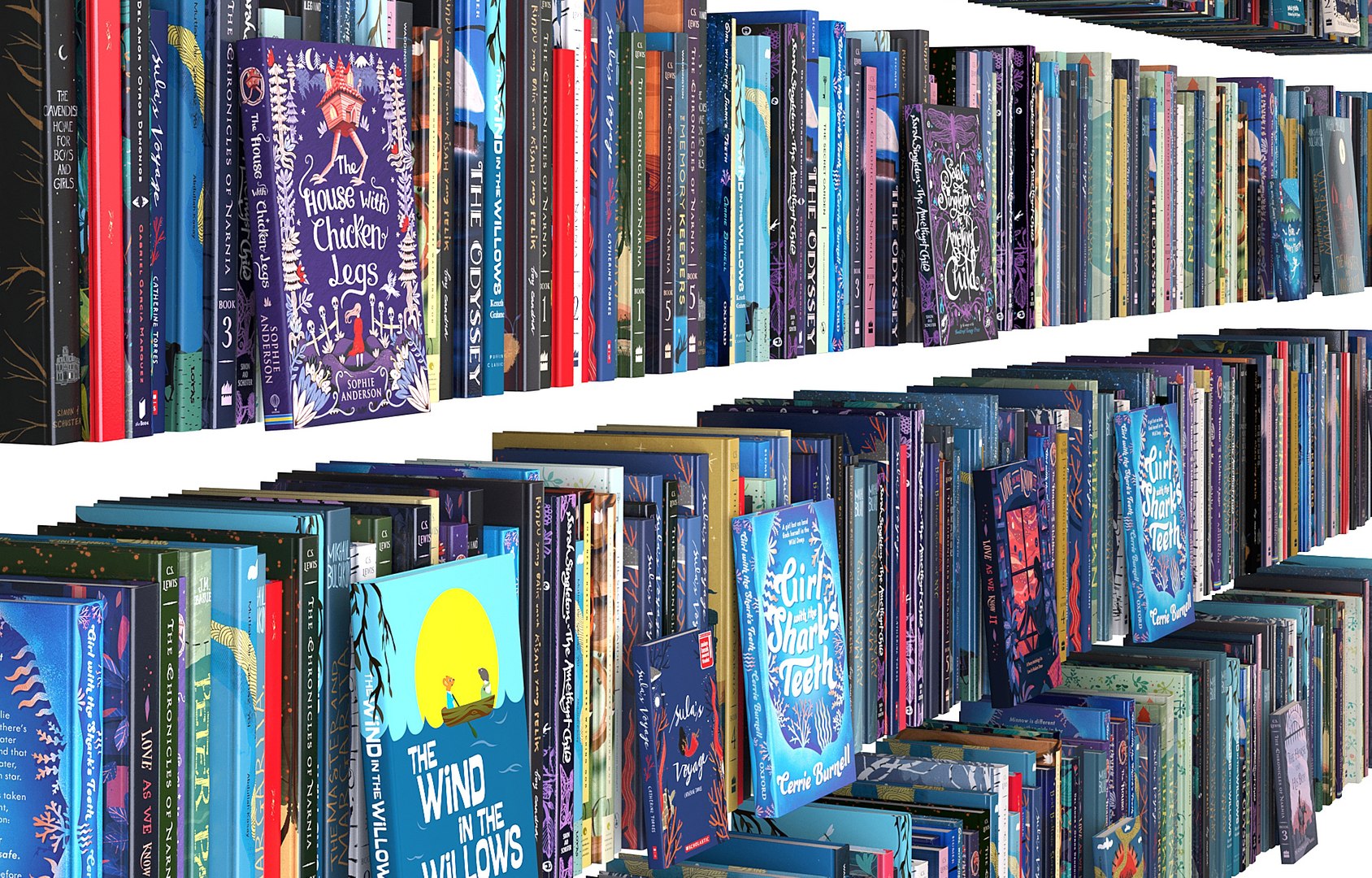 3D Editable Random Books Children Model - TurboSquid 1966542