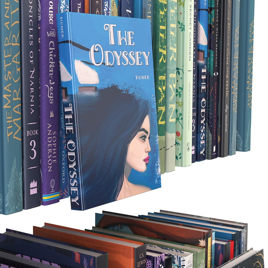 3D Editable Random Books Children Model - TurboSquid 1966542