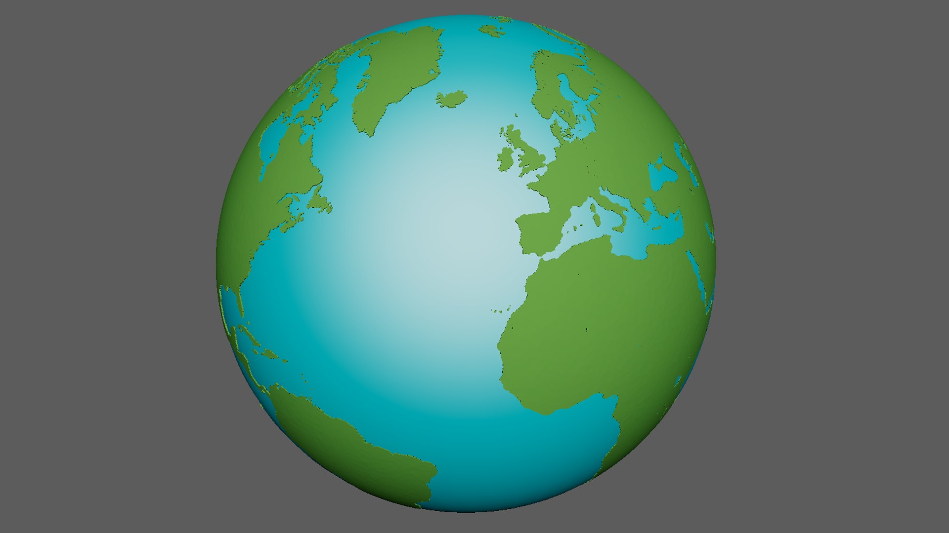 3D Model 3D High Detail Globe - TurboSquid 2233036