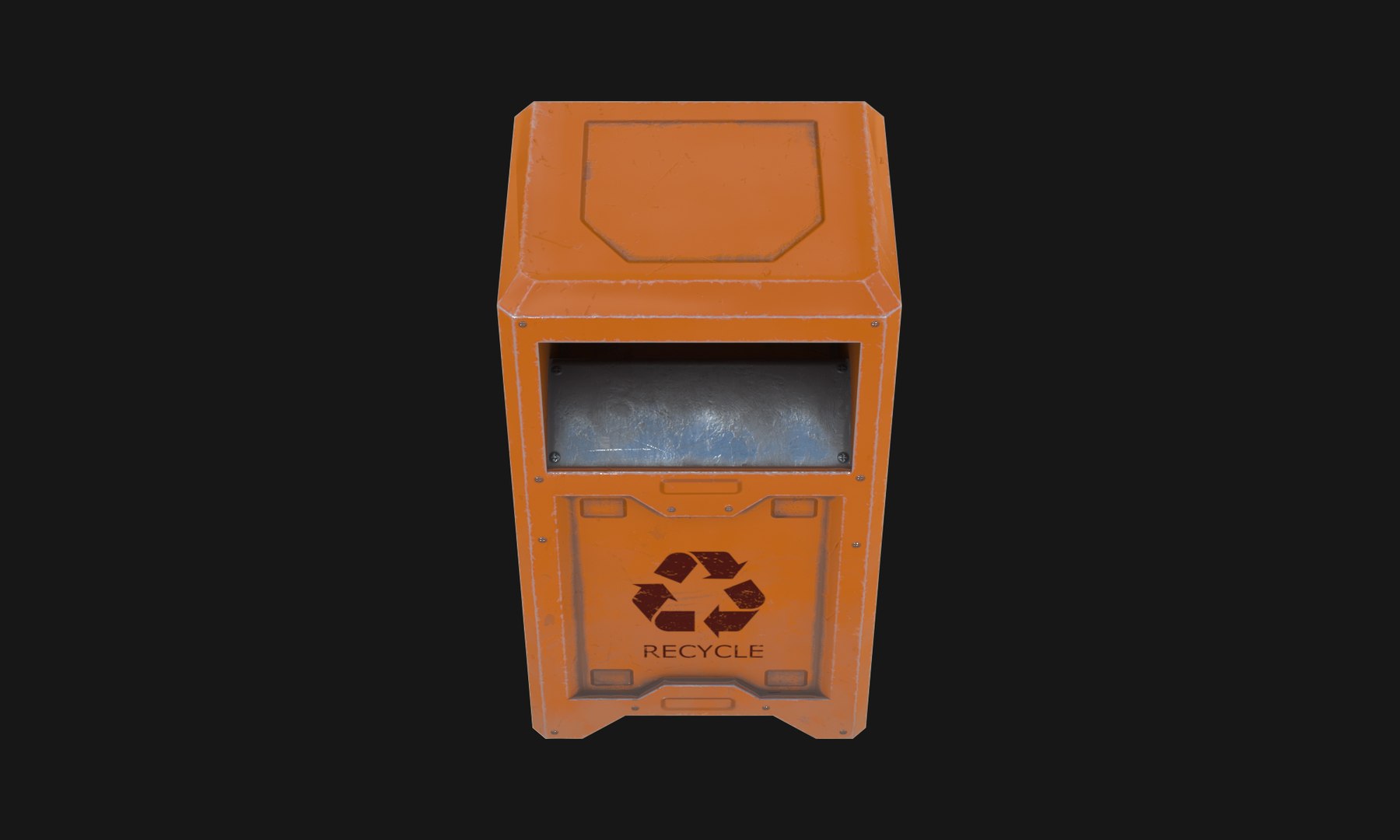 Sci-fi Trash Can 3D - TurboSquid 1826952