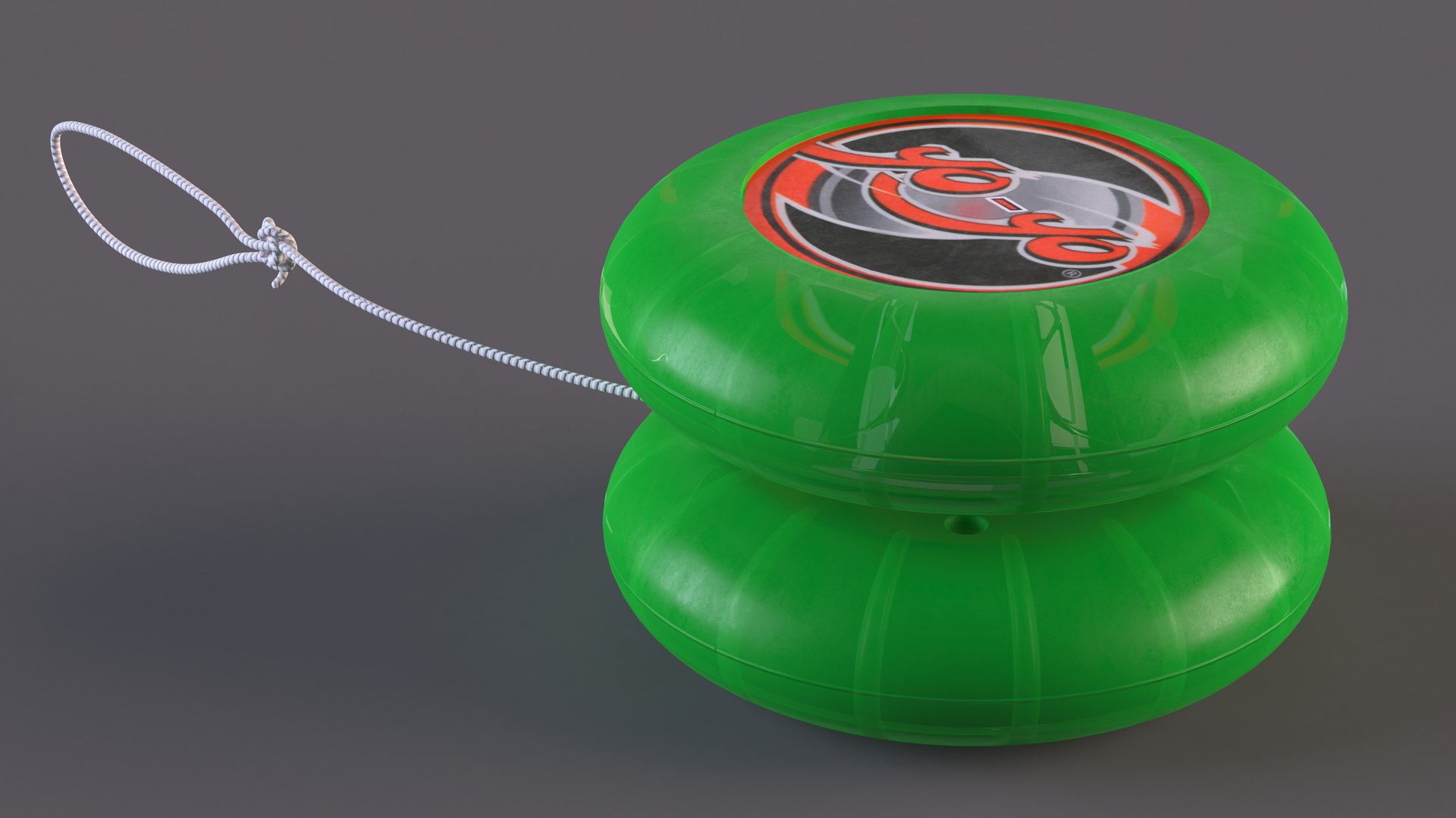 Green Yo-Yo Model - TurboSquid 2123873