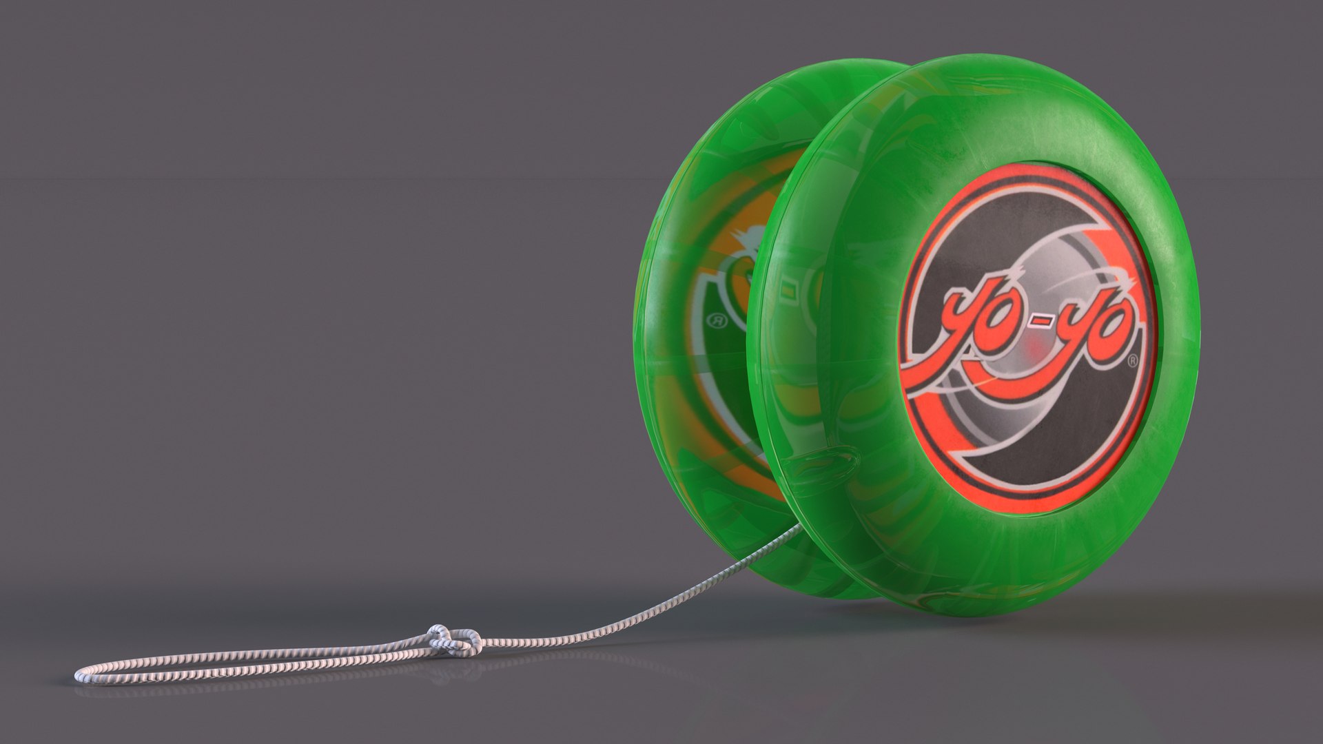 Green Yo-Yo Model - TurboSquid 2123873