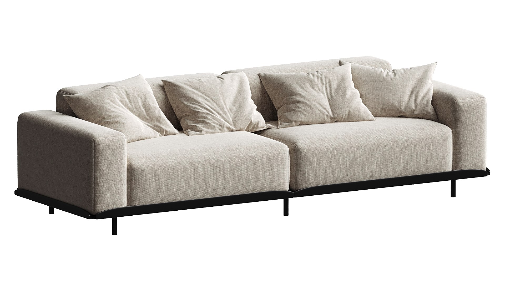 Arflex Claudine L Sofa 266 Model - TurboSquid 2278489