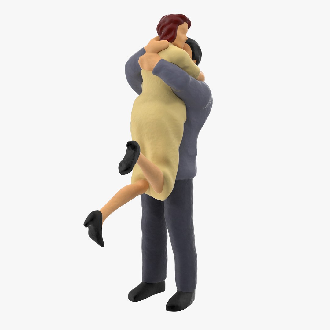 3d model miniatures couples love