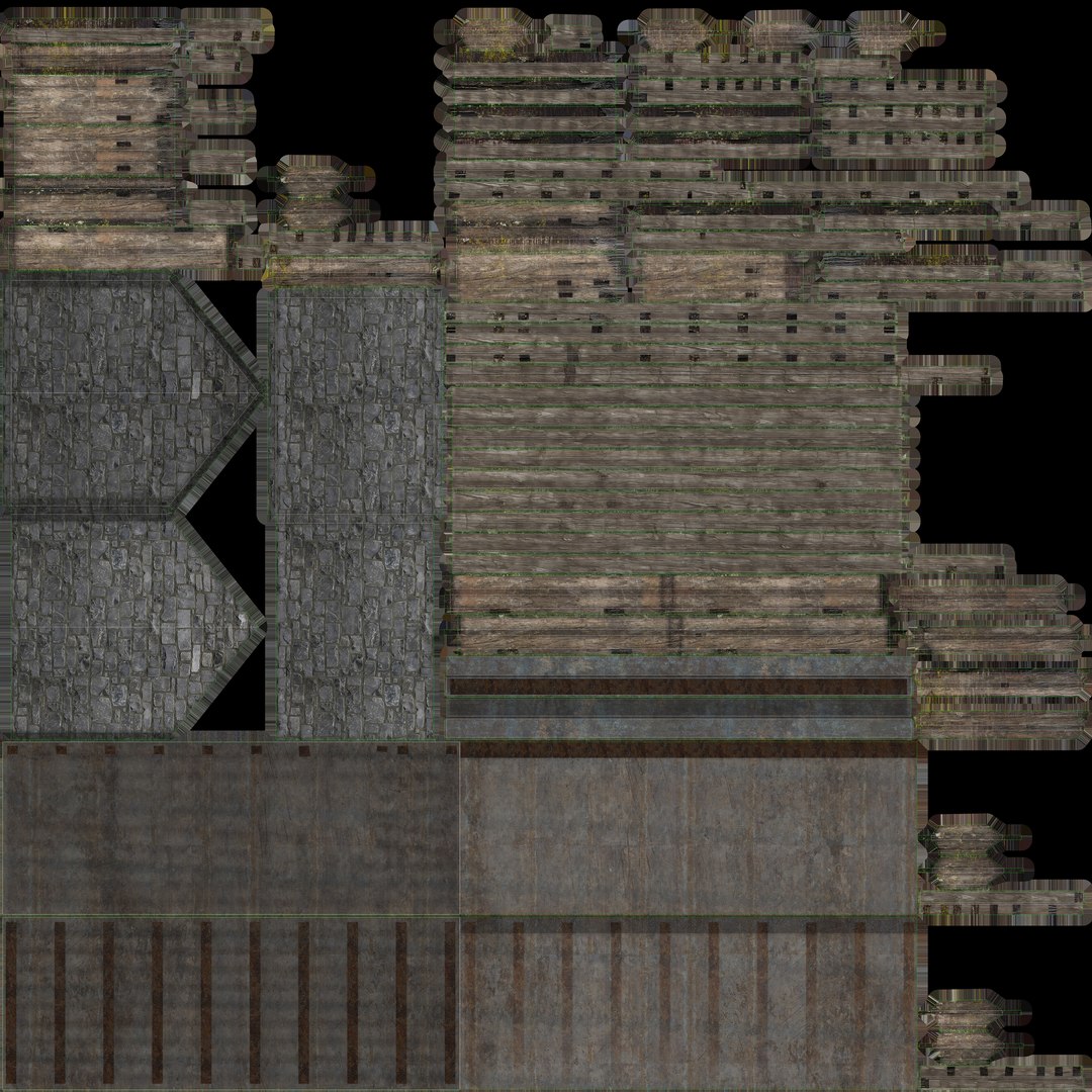 3D Old Shed 16 3D Model - TurboSquid 2098842