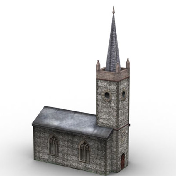 Church 3D Models for Download | TurboSquid