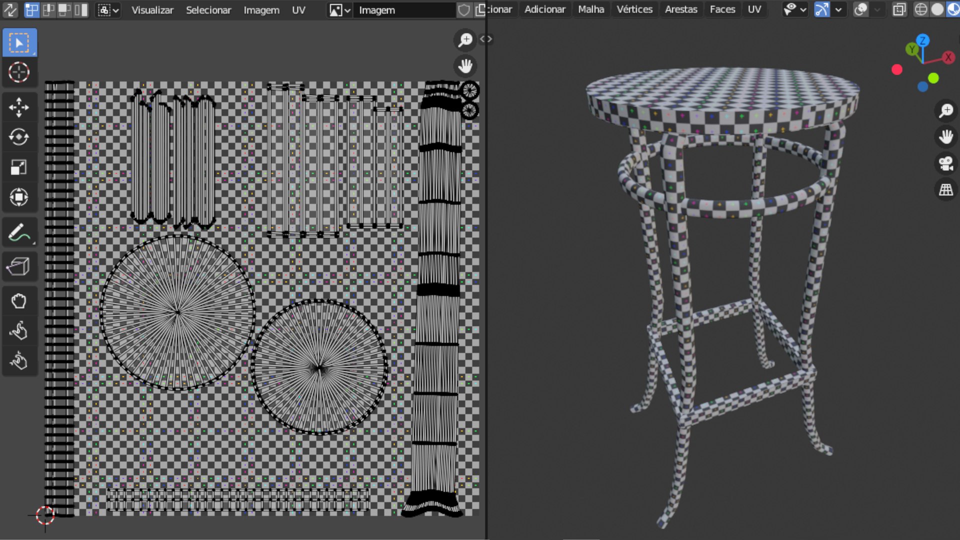 3D Model Bar Chair - TurboSquid 1743158